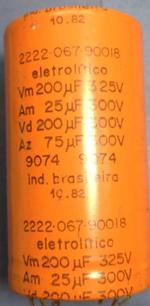 CAPACITOR ELETROLITICO RADIAL PTH
